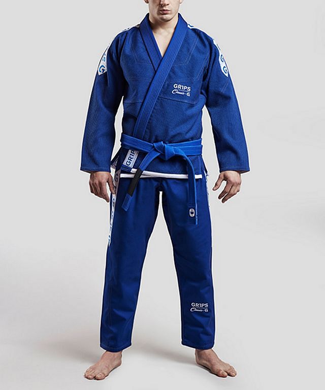 Gr1ps Classic Jiu Jitsu Gi Blue-White