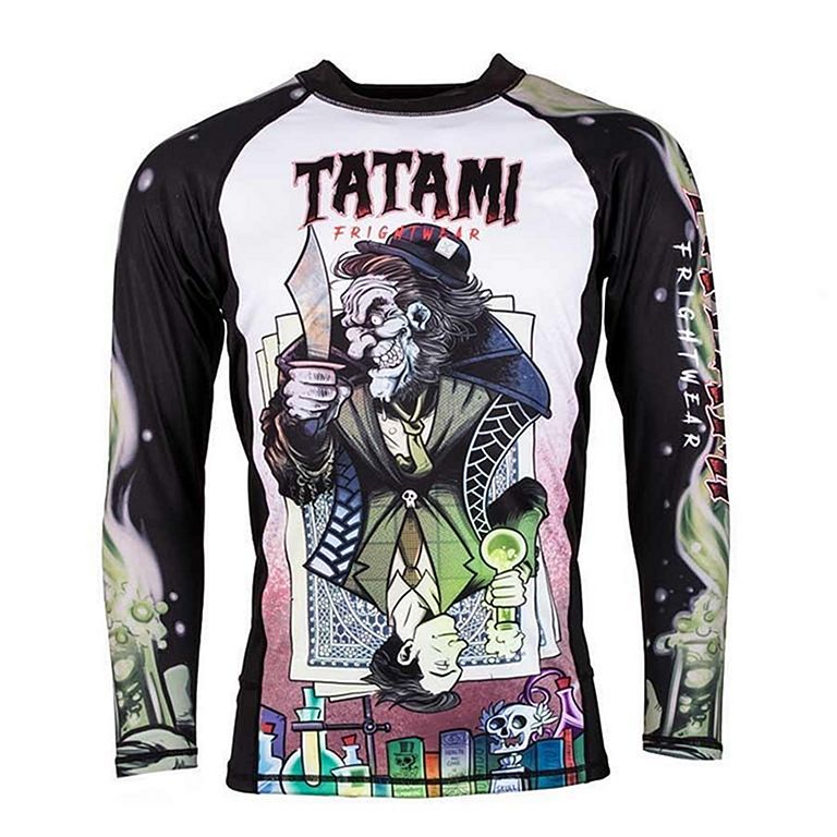 Tatami Jekyll & Hide LS Rashguard Black-White